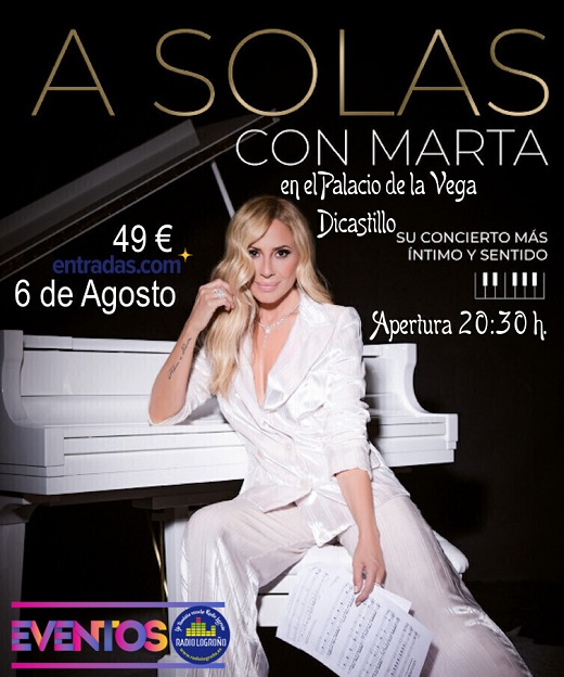 Marta Sánchez - entradas.com - register for our Ticket Alarm now
