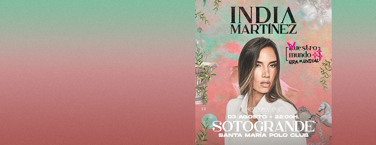 Entradas para India Martínez