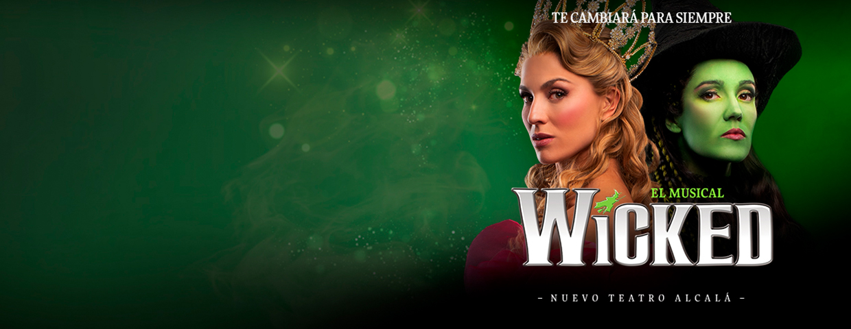 Entradas para Wicked, El Musical en MADRID, 29/04/2026 20:00