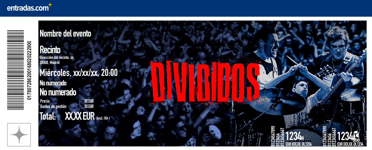 Divididos - Entradas