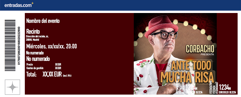 Entradas para José Corbacho - Ante todo mucha risa